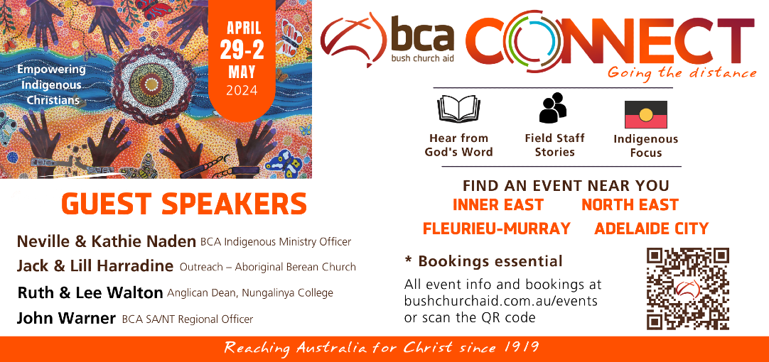 Events & Tours - The Bush Church Aid Society