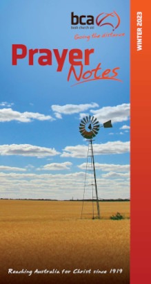 Current Publications - The Bush Church Aid Society