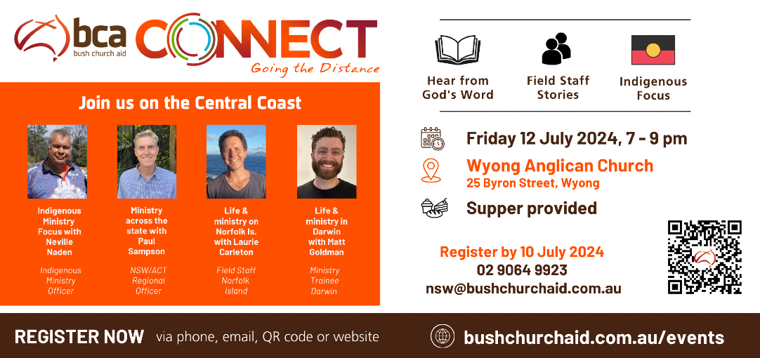 Events & Tours - The Bush Church Aid Society